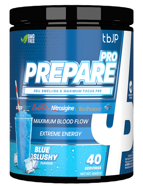 TBJP Prepare Pro Pre Workout – Puregains Nutrition